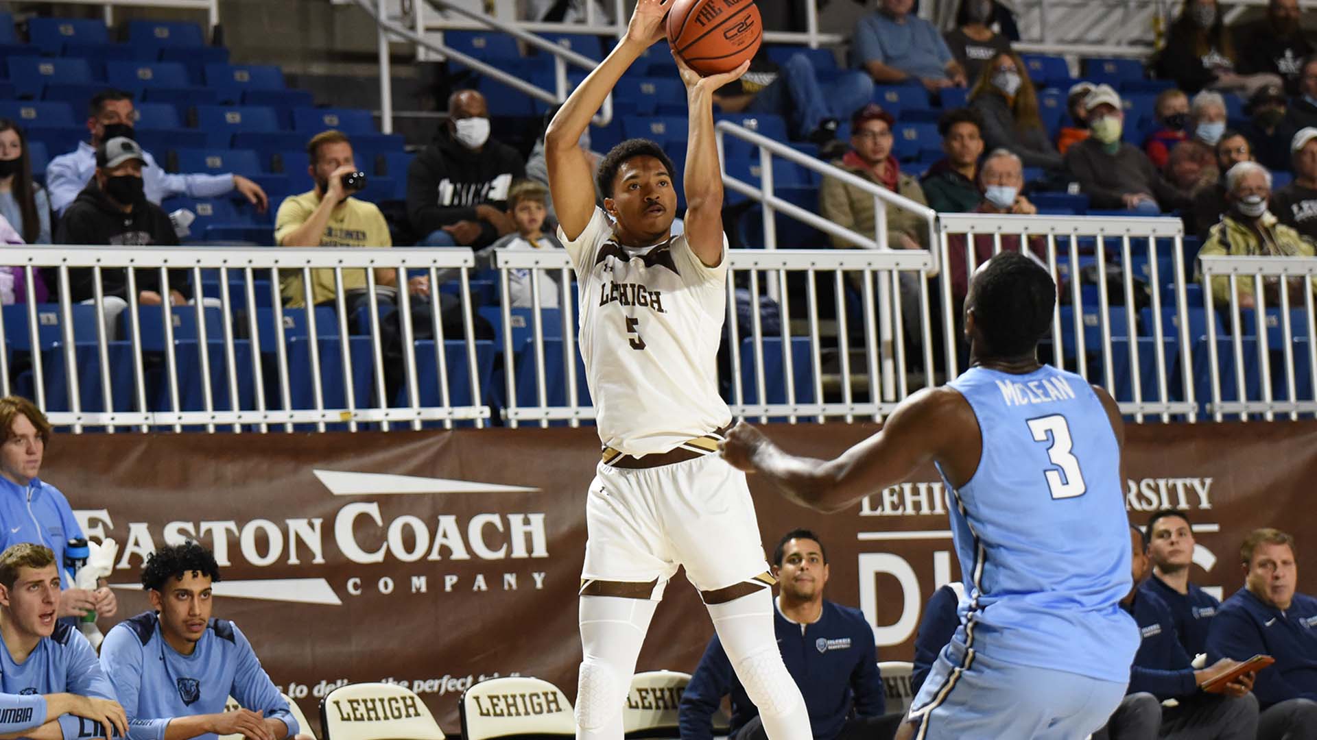 Mountain Hawks Down Columbia, 79-72, for First Win - Lehigh University ...