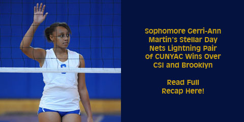 Gerri-Ann Martin - 2010 - Women's Volleyball - Lehman College Athletics