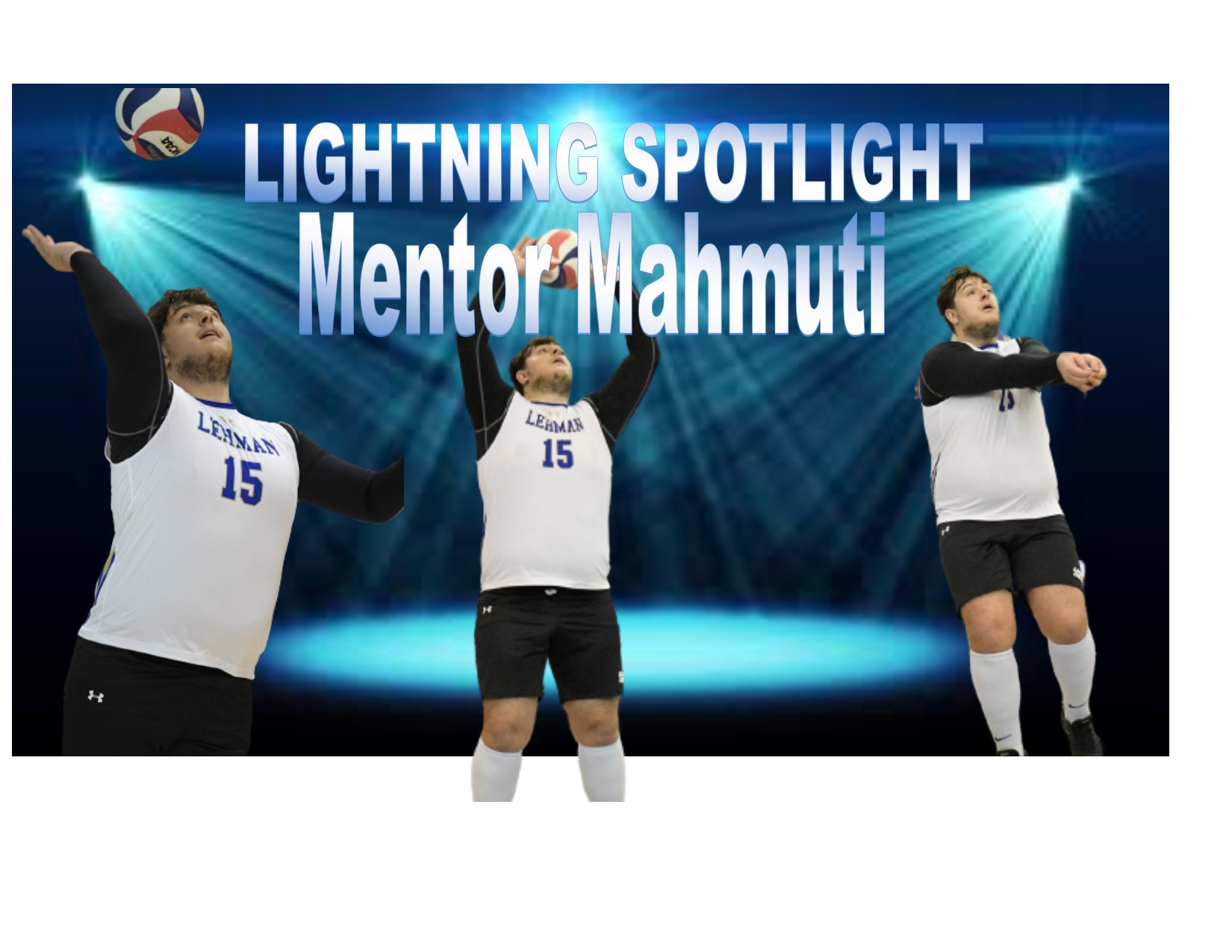 Lightning Spotlight: Mentor Mahmuti - Lehman College Athletics