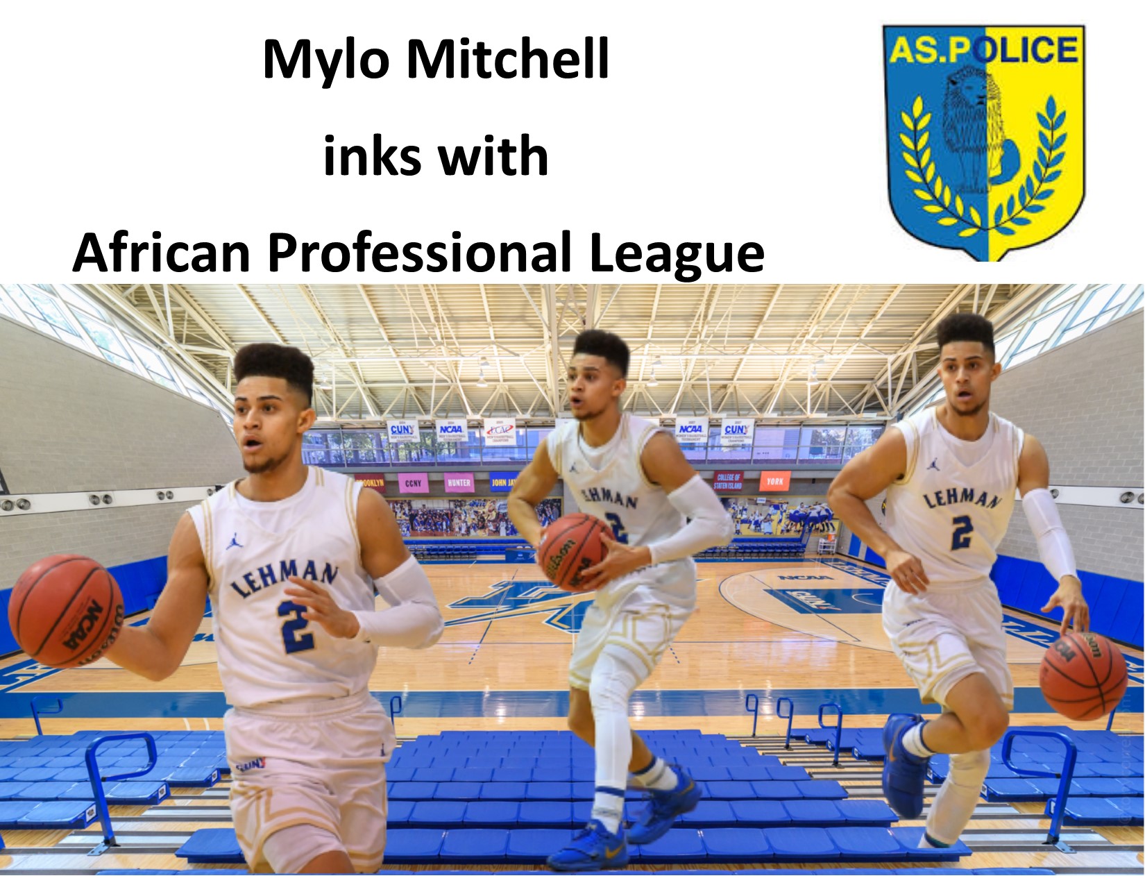 Mylo Mitchell Inks with African Professional League - Lehman College ...