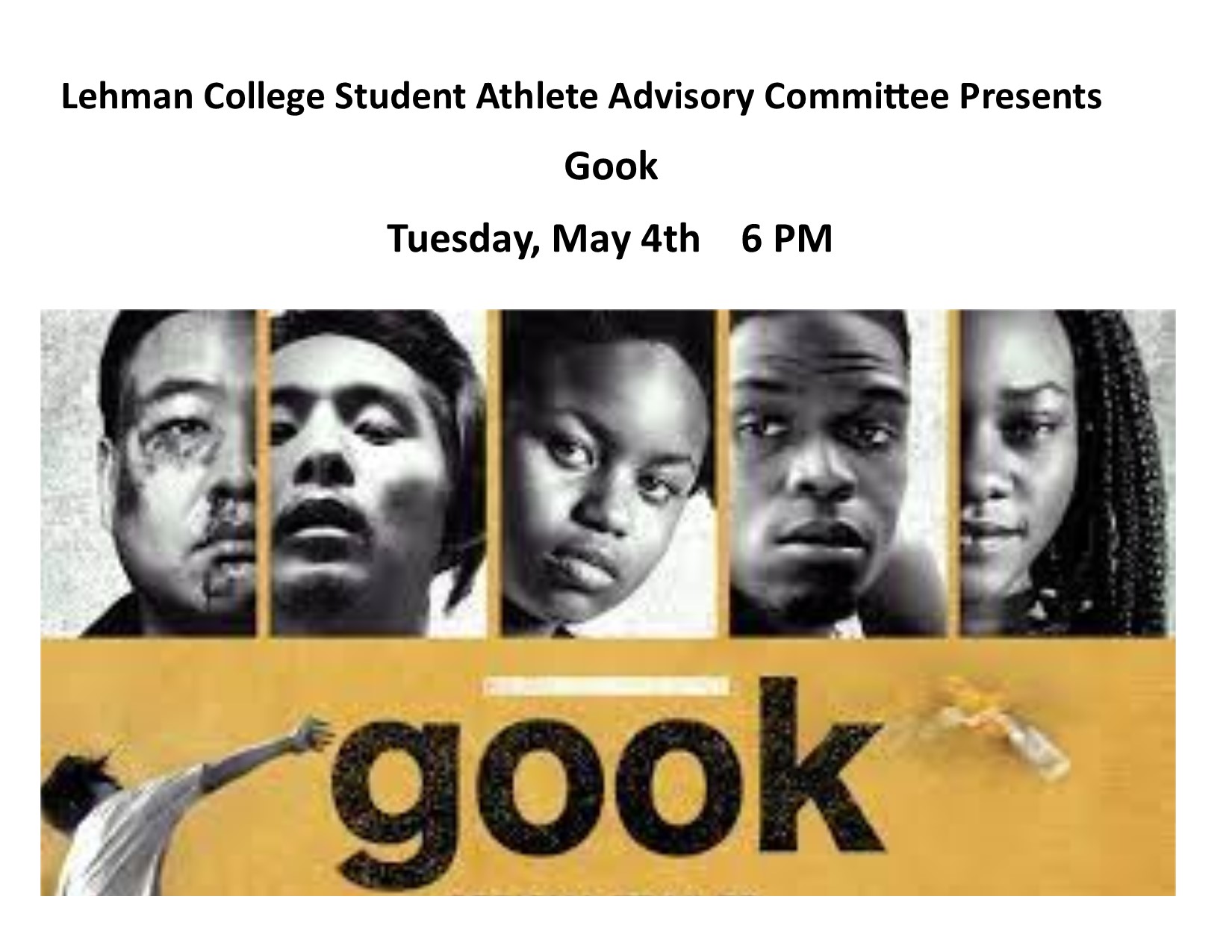 Lehman College SAAC Presents the Screening of "Gook" - Lehman College ...
