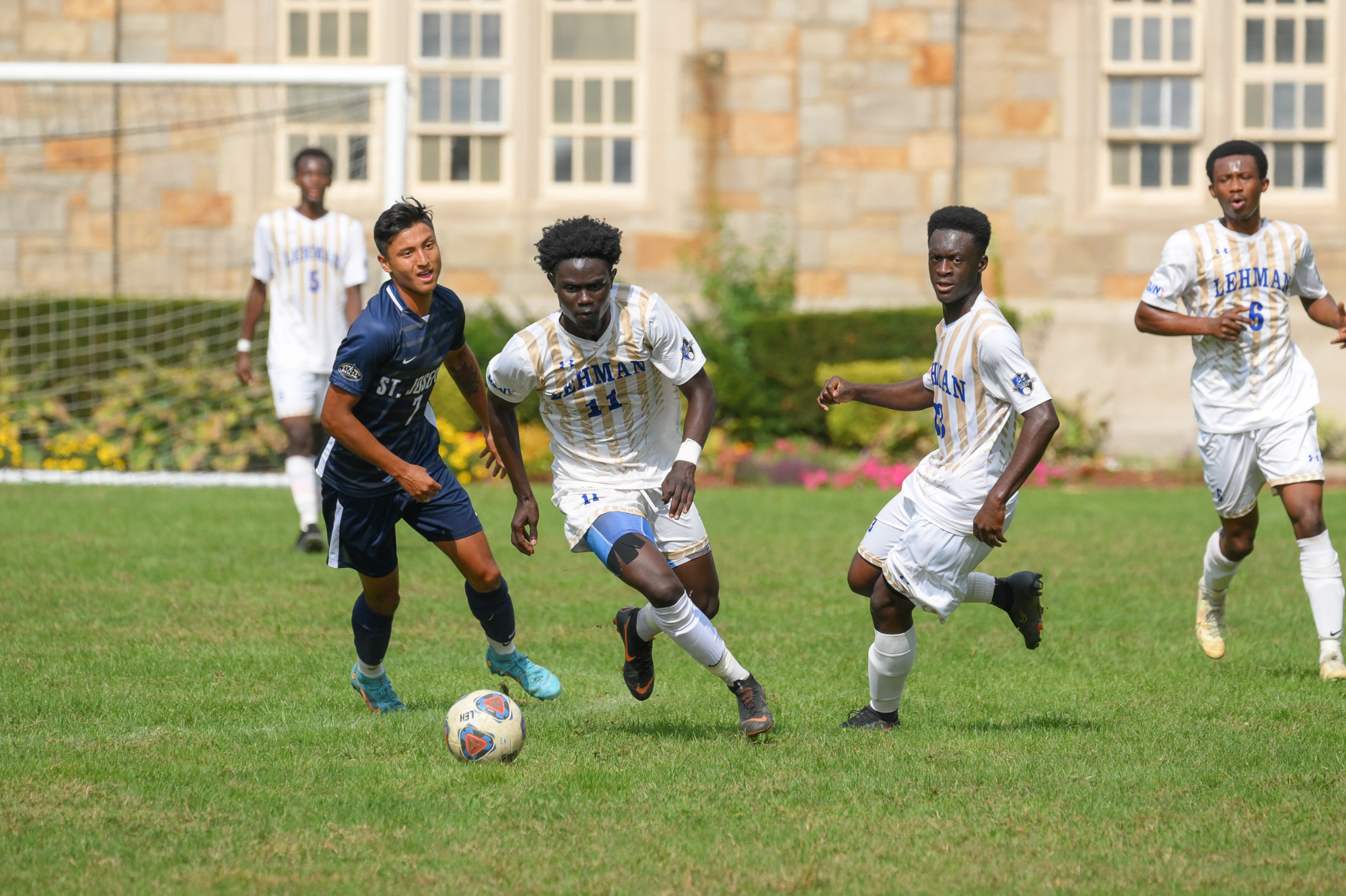 10-Men Soccer Side Top Hunter In CUNYAC Action - Lehman College Athletics