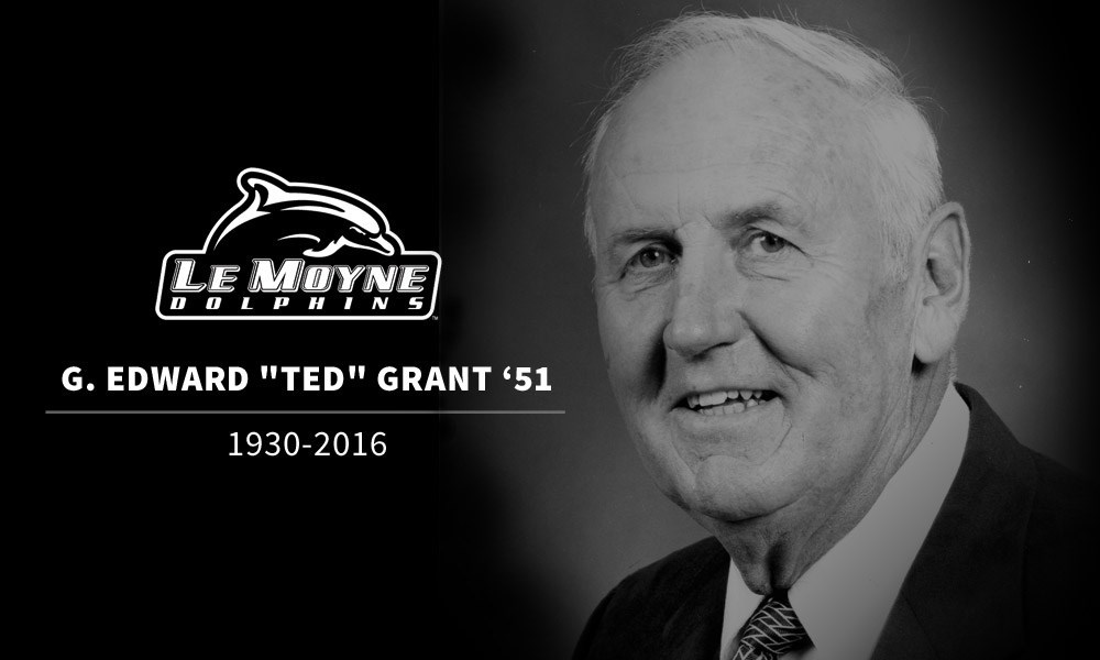 SERVICES FOR TED GRANT '51 TO BE HELD ON JULY 2ND IN CHAPEL - Le Moyne ...