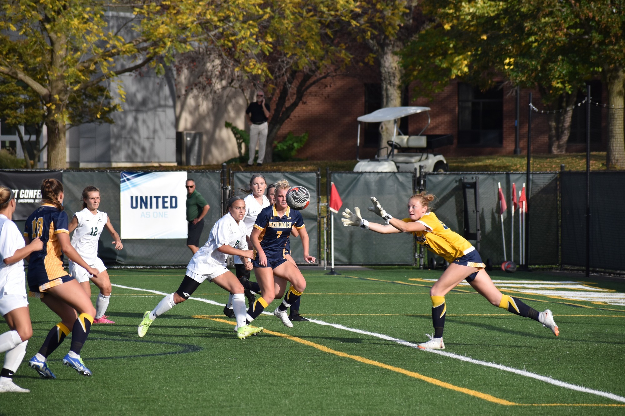 STRONG SECOND HALF PROPELS MERRIMACK TO WIN OVER WOMEN'S SOCCER - Le ...