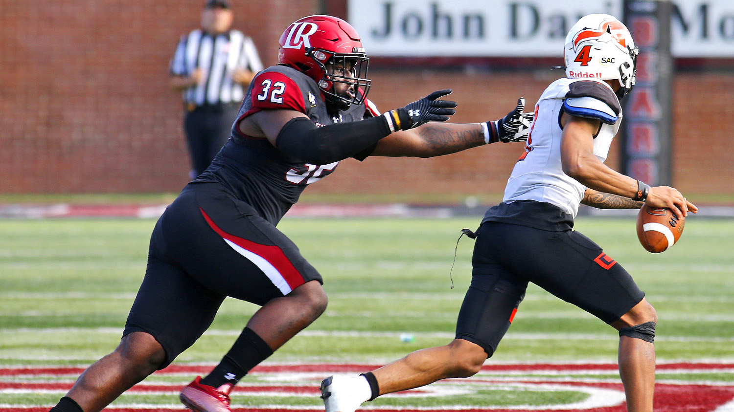 Jefferson Breaks Sack Record in Dominating Win Over Tusculum - Lenoir ...