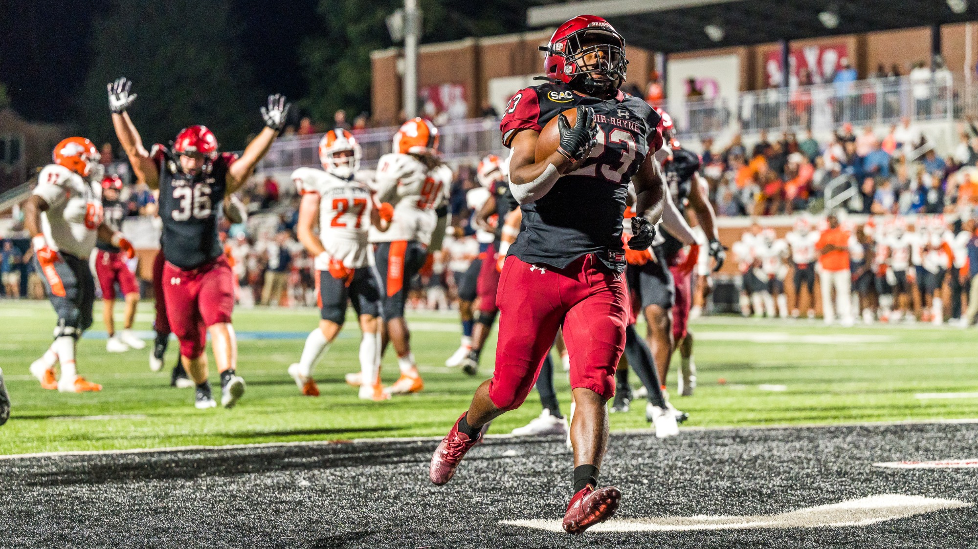 No. 18 Bears Roll Past Carson-Newman - Lenoir-Rhyne University Athletics