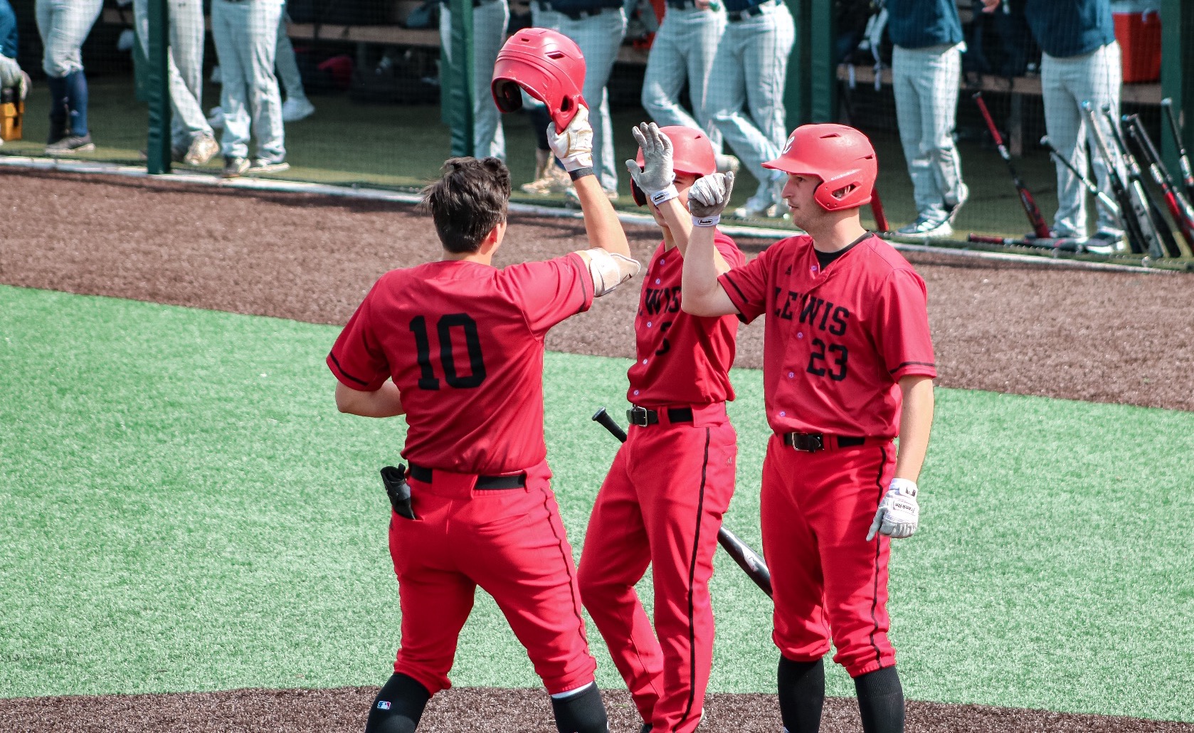 Lewis Baseball Defeats Trinity Christian 9-3 Wednesday - Lewis ...
