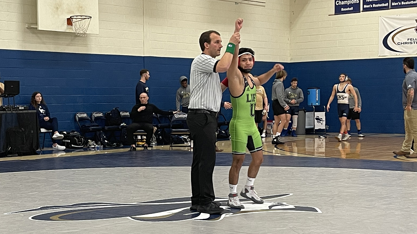 Arie Reyes - Men's Wrestling - Life University Athletics