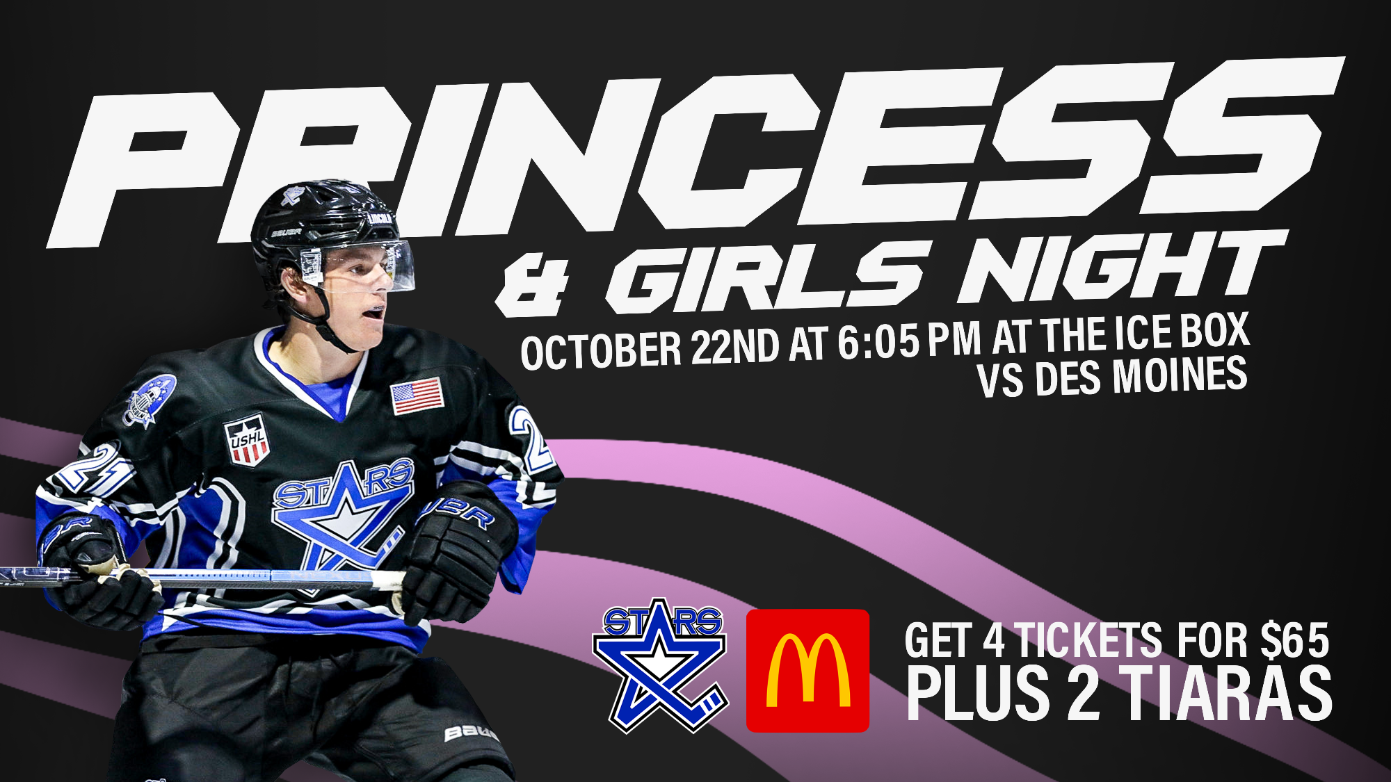 STARS HOST BUCCANEERS ON PRINCESS & GIRLS NIGHT SATURDAY - Lincoln Stars