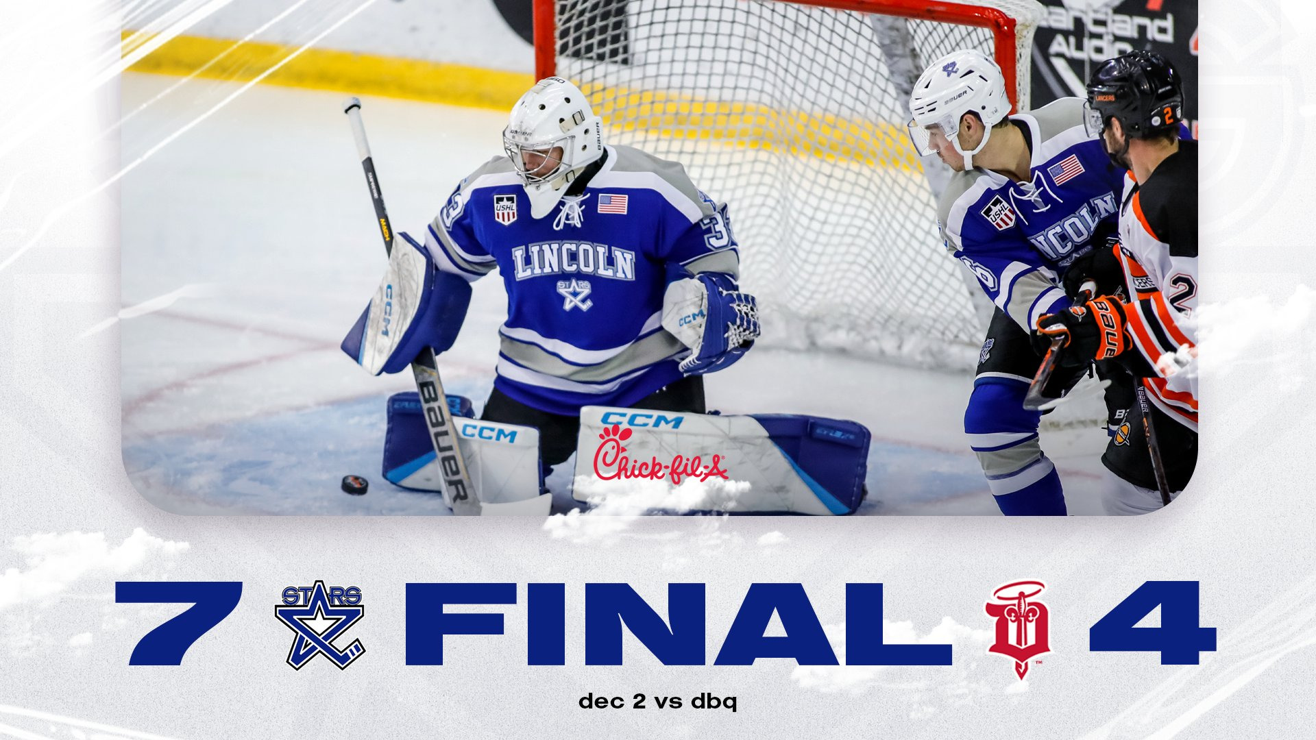 LINCOLN STUNS DUBUQUE TO SWEEP WEEKEND - Lincoln Stars