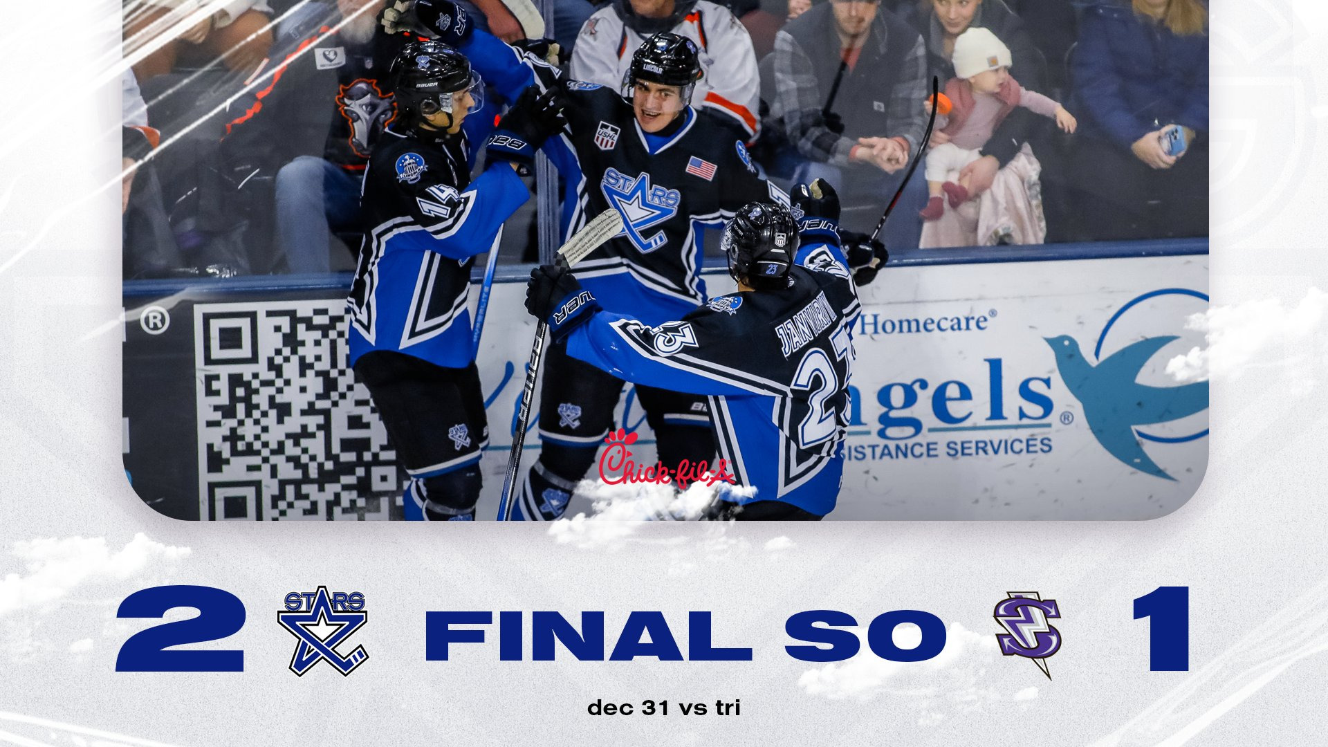 STARS PREVAIL IN SHOOTOUT TO SWEEP WEEKEND TRIPLEHEADER - Lincoln Stars