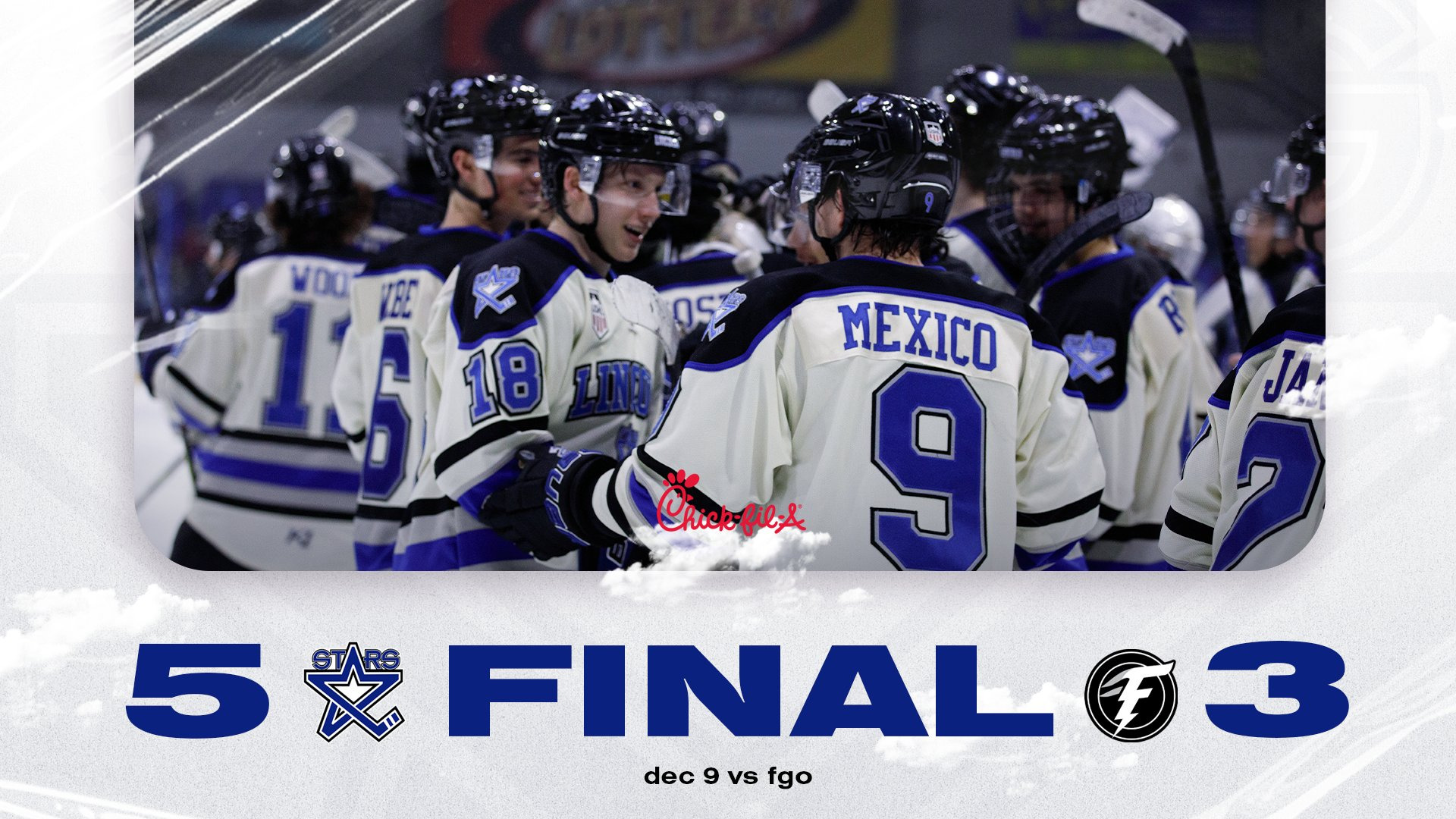 SHAW, ROMBACH'S FIRST USHL GOALS PROPEL STARS PAST FORCE - Lincoln Stars