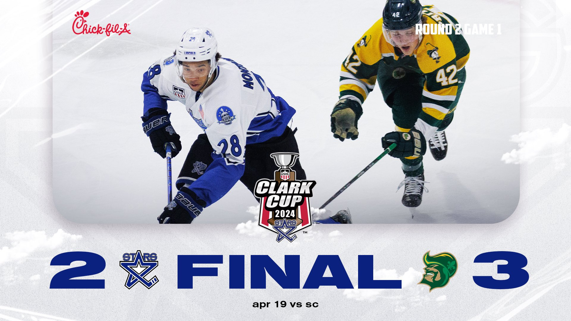STARS COMEBACK FALLS SHORT IN GAME 1 - Lincoln Stars