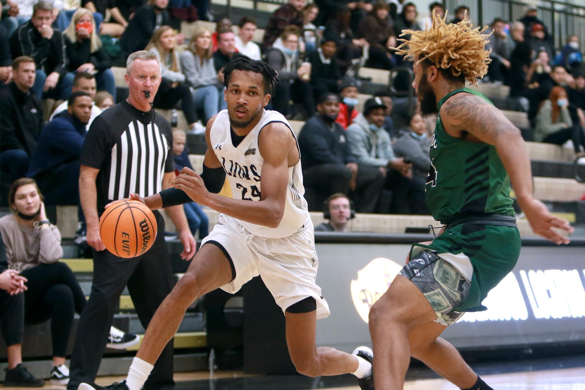 Burrell Tallies Double-Double in Men's Basketball Loss to No. 19 Truman ...