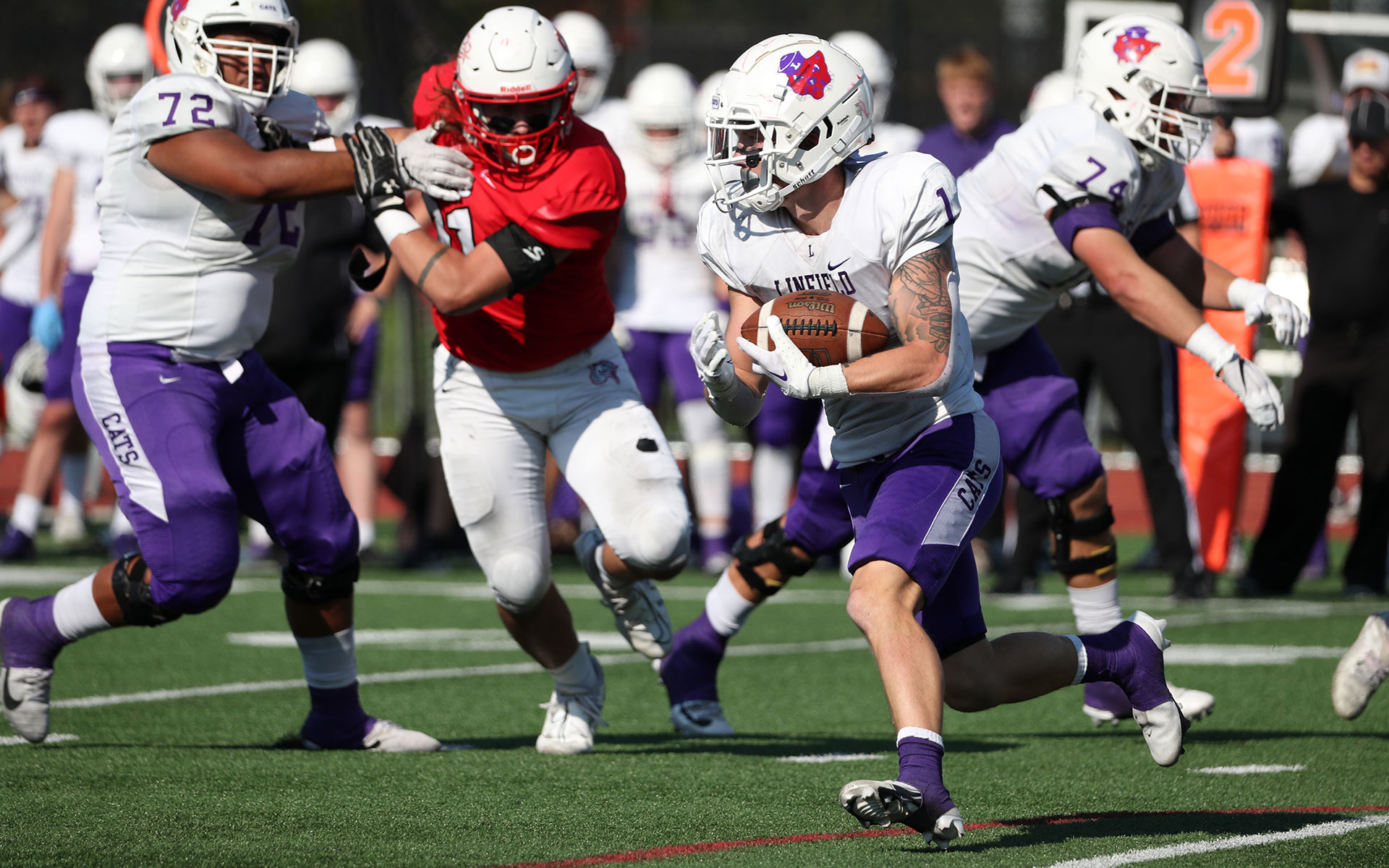 Winning season No. 66 assured with 42-21 win at Pacific - Linfield ...