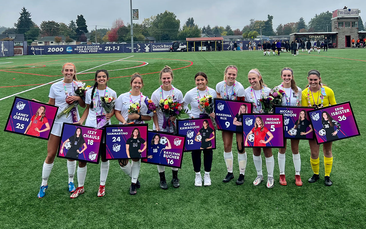 Dazey connects with Samudio twice in Senior Day victory - Linfield ...