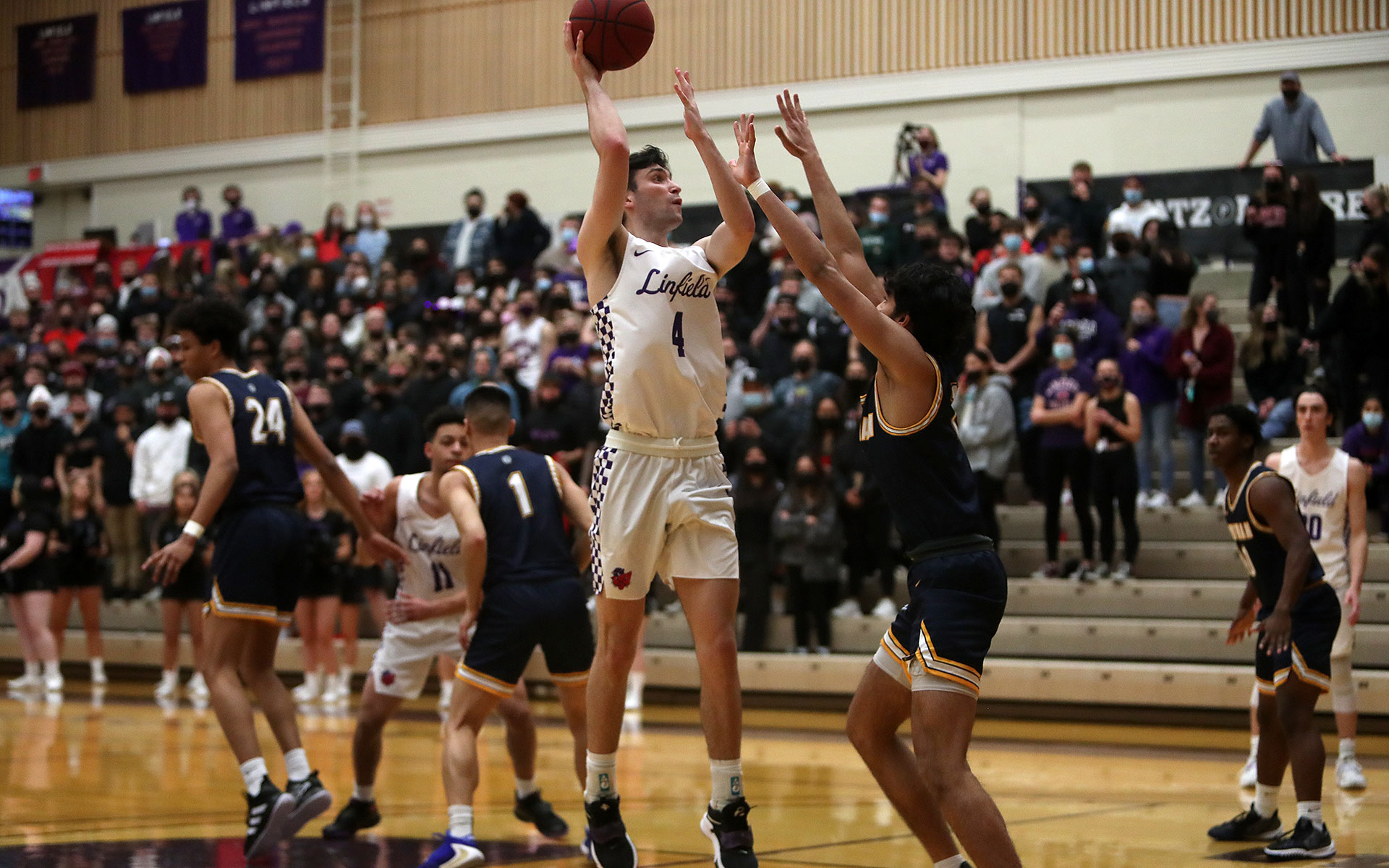 Wildcats knocked out of NWC tourney by hot-shooting Blues - Linfield ...