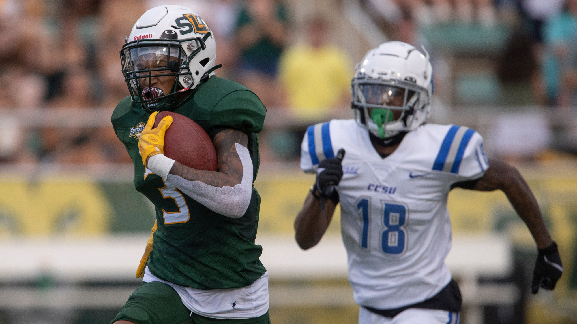Southeastern Roars Past CCSU, 70-6, in Home Opener - Southeastern ...