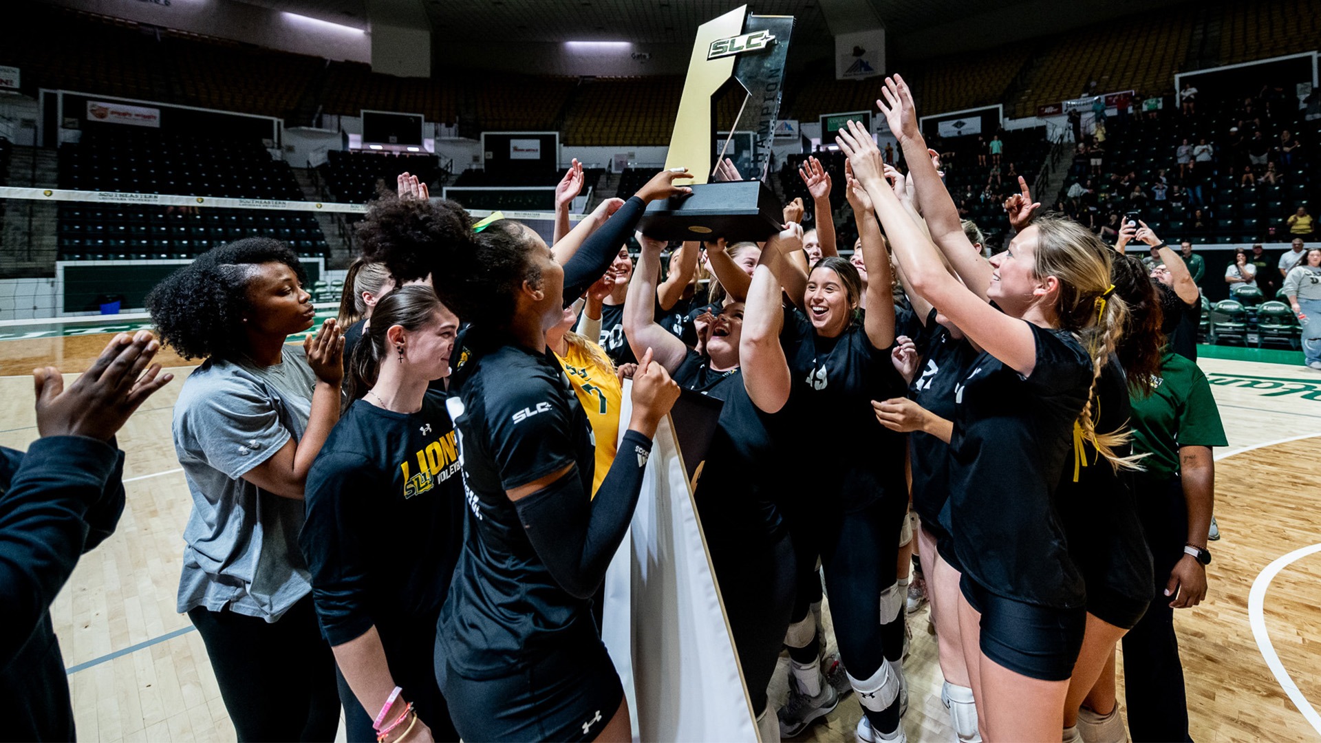 Lady Lions Take SLC Championship with Straight-Sets Win Over Lamar ...