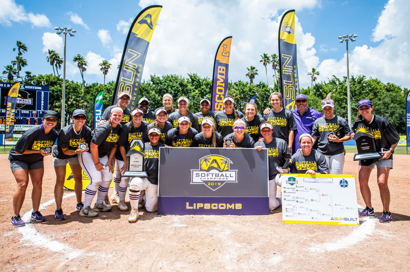 Softball claims second ASUN crown behind MVP Jordan - Lipscomb University