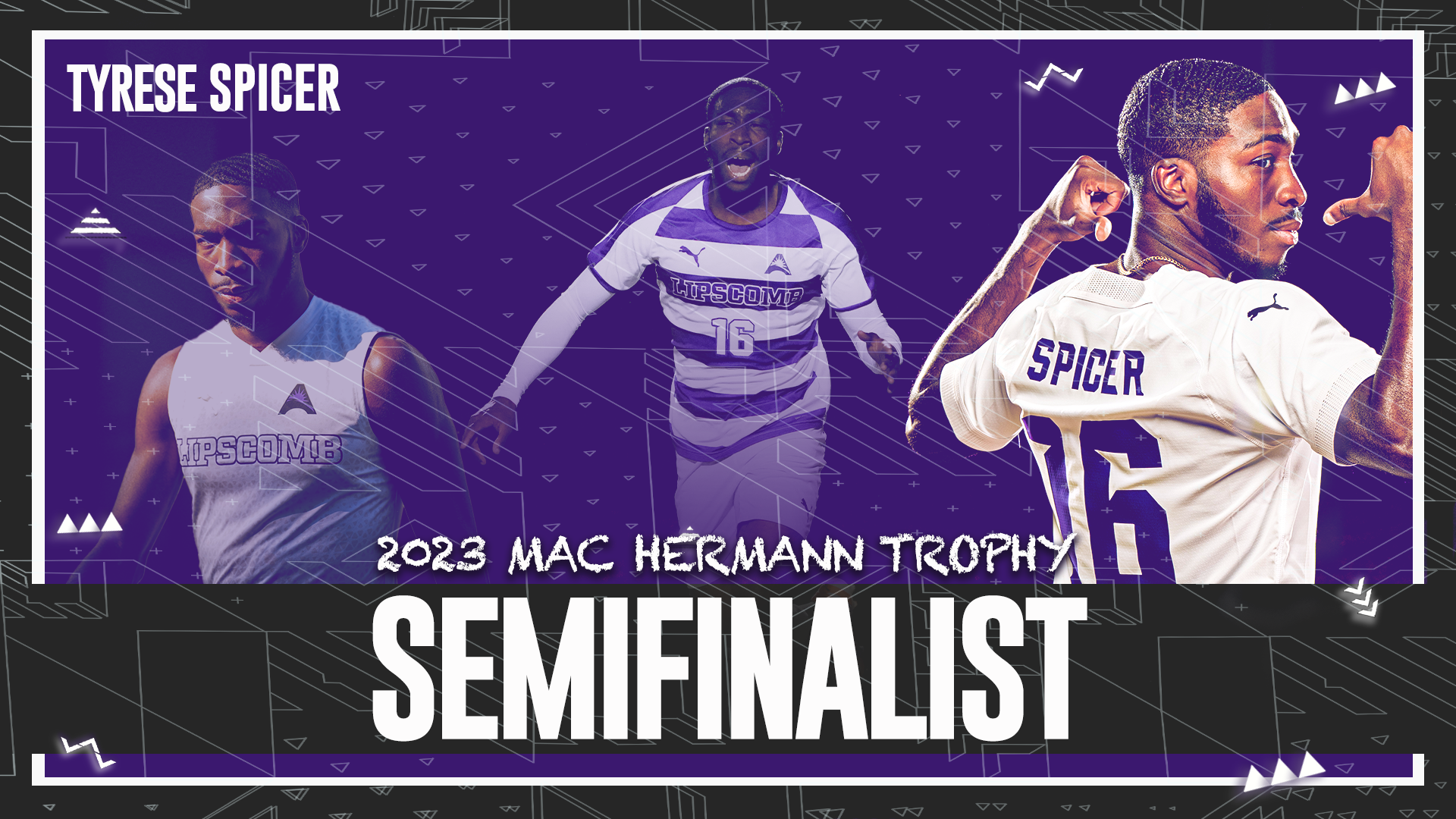 Spicer Named MAC Hermann Trophy Semifinalist - Lipscomb University