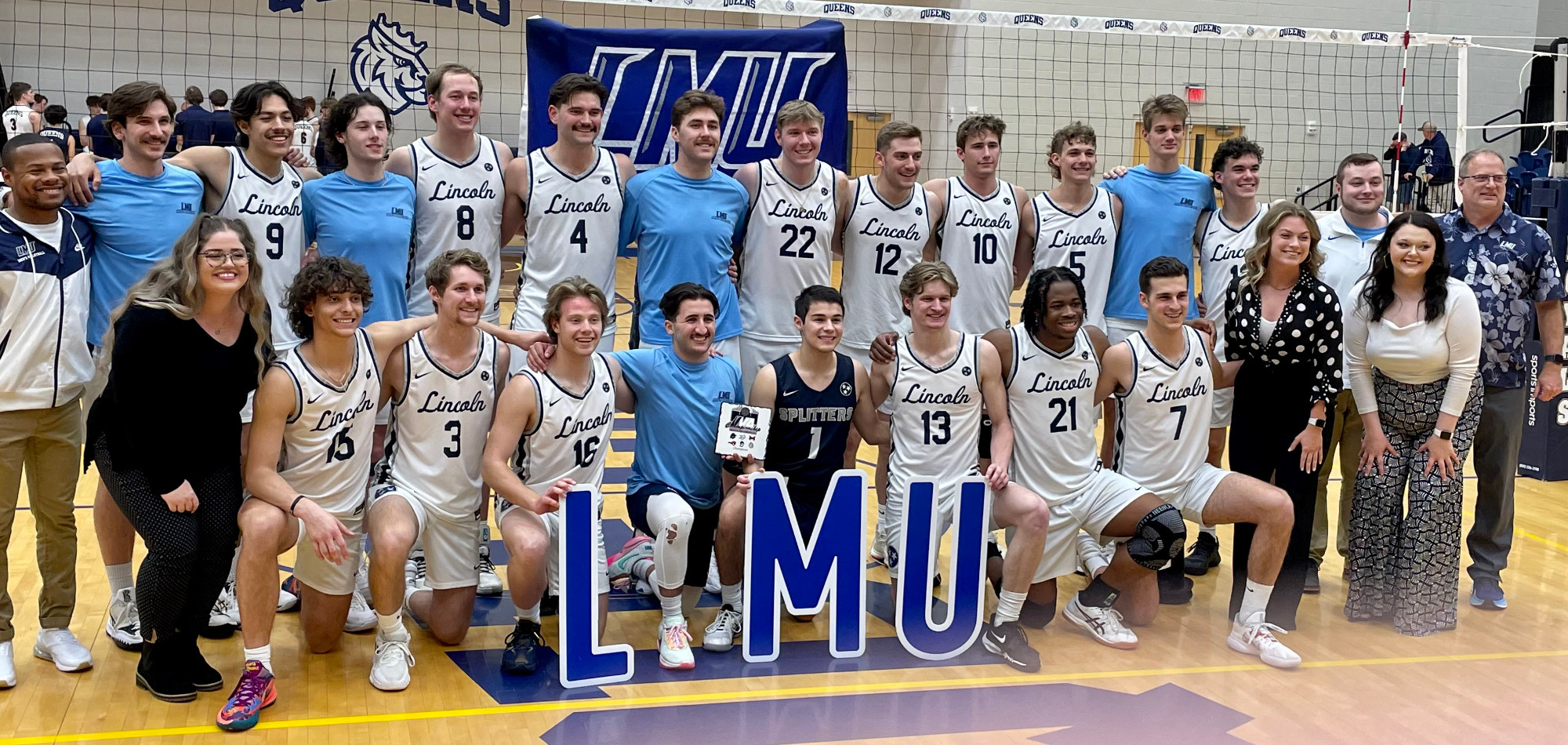 Men's Volleyball Wins IVA Tournament with Sweep of Queens - Lincoln ...