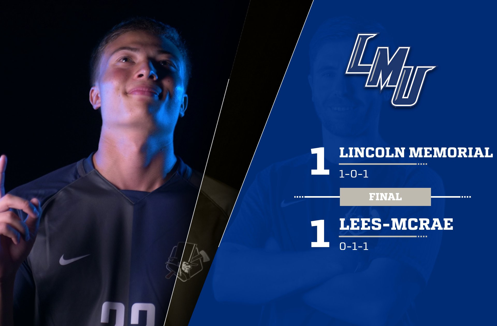 Lincoln Memorial Men's Soccer ties Lees-McRae - Lincoln Memorial ...