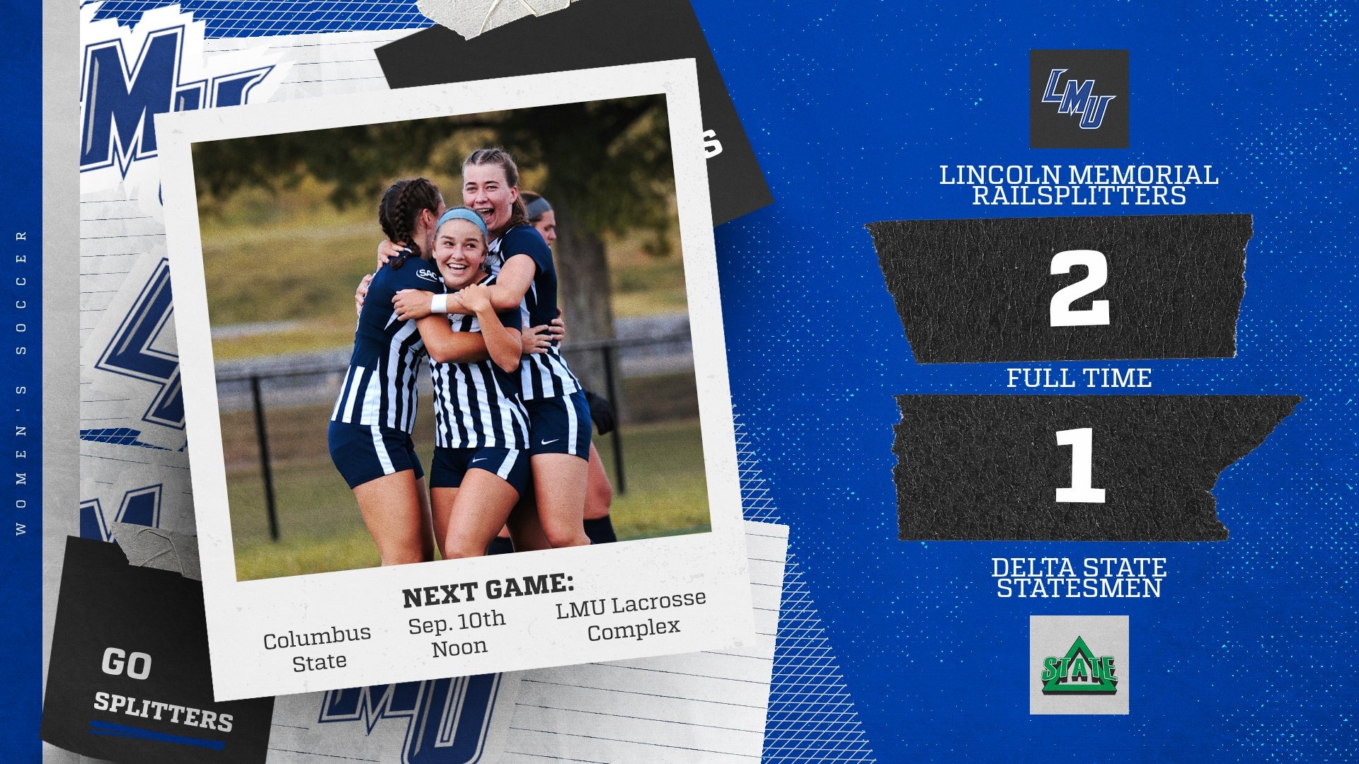 Women's Soccer Victorious 2-1 Over Delta State - Lincoln Memorial ...