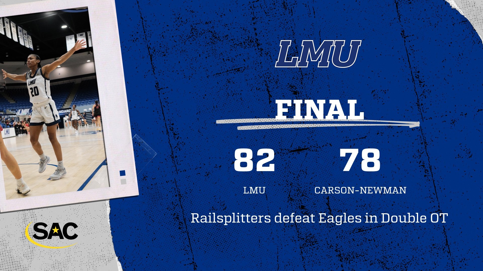 LMU Women's Basketball Defeats Carson-Newman in Double Overtime - Lincoln Memorial University ...