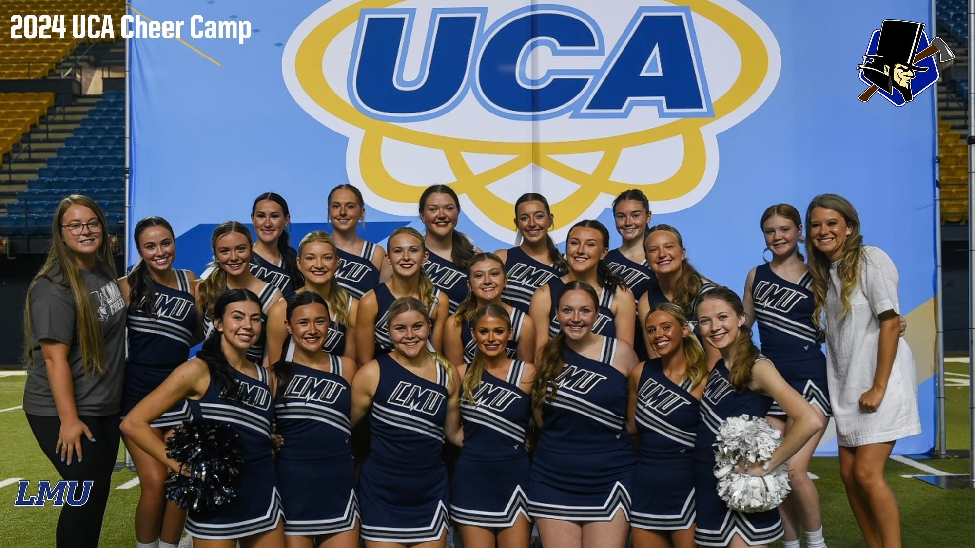 LMU Cheer Shines at 2025 UCA Camp - Lincoln Memorial University Athletics