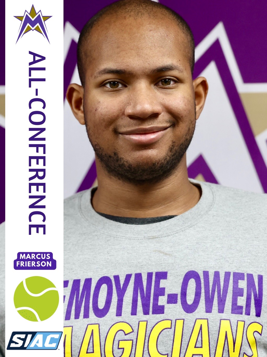Marcus Frierson Selected To SIAC All-Conference Team - LeMoyne-Owen ...