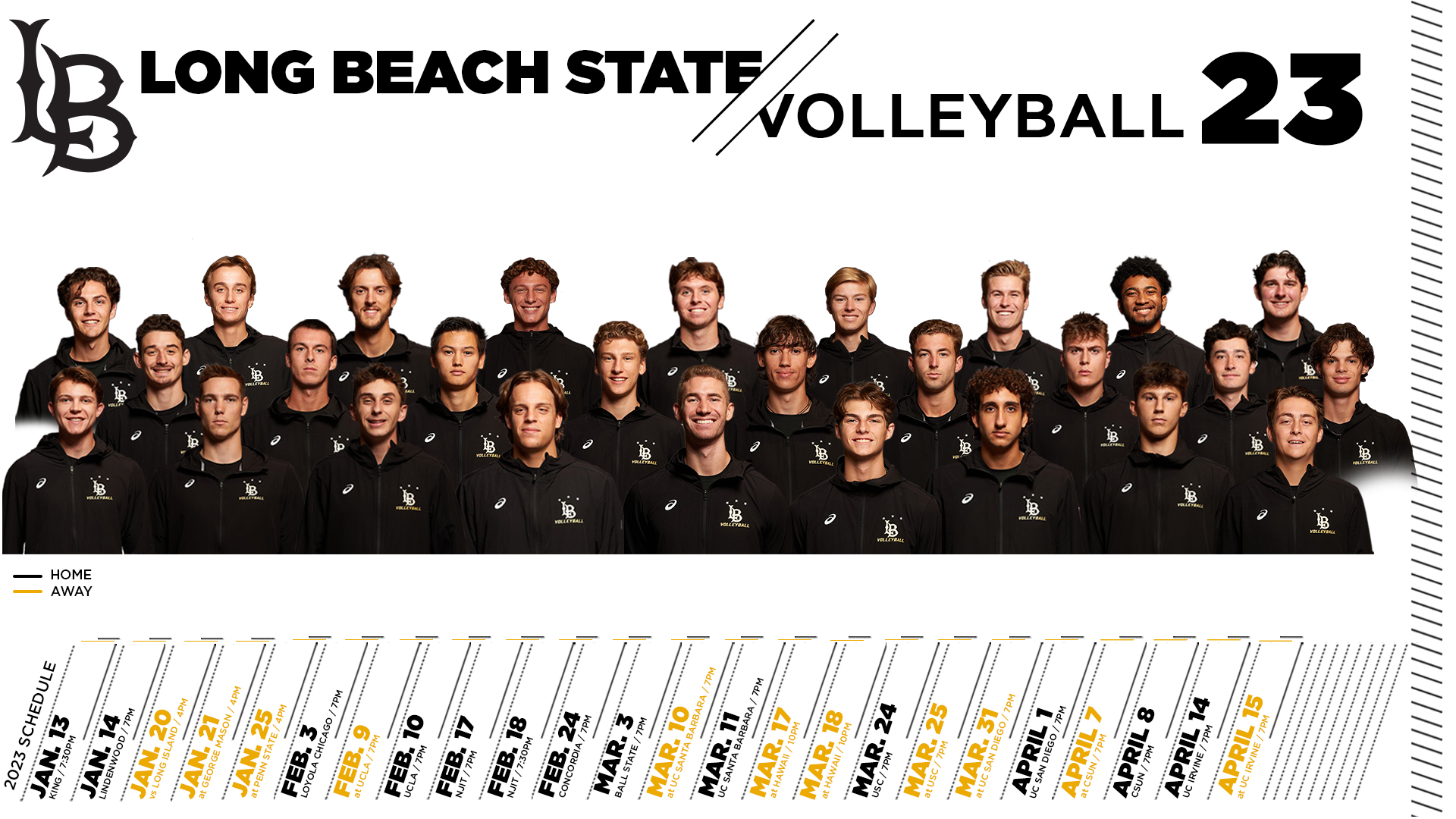 Long Beach State Unveils the 2023 Men’s Volleyball Schedule - Long ...