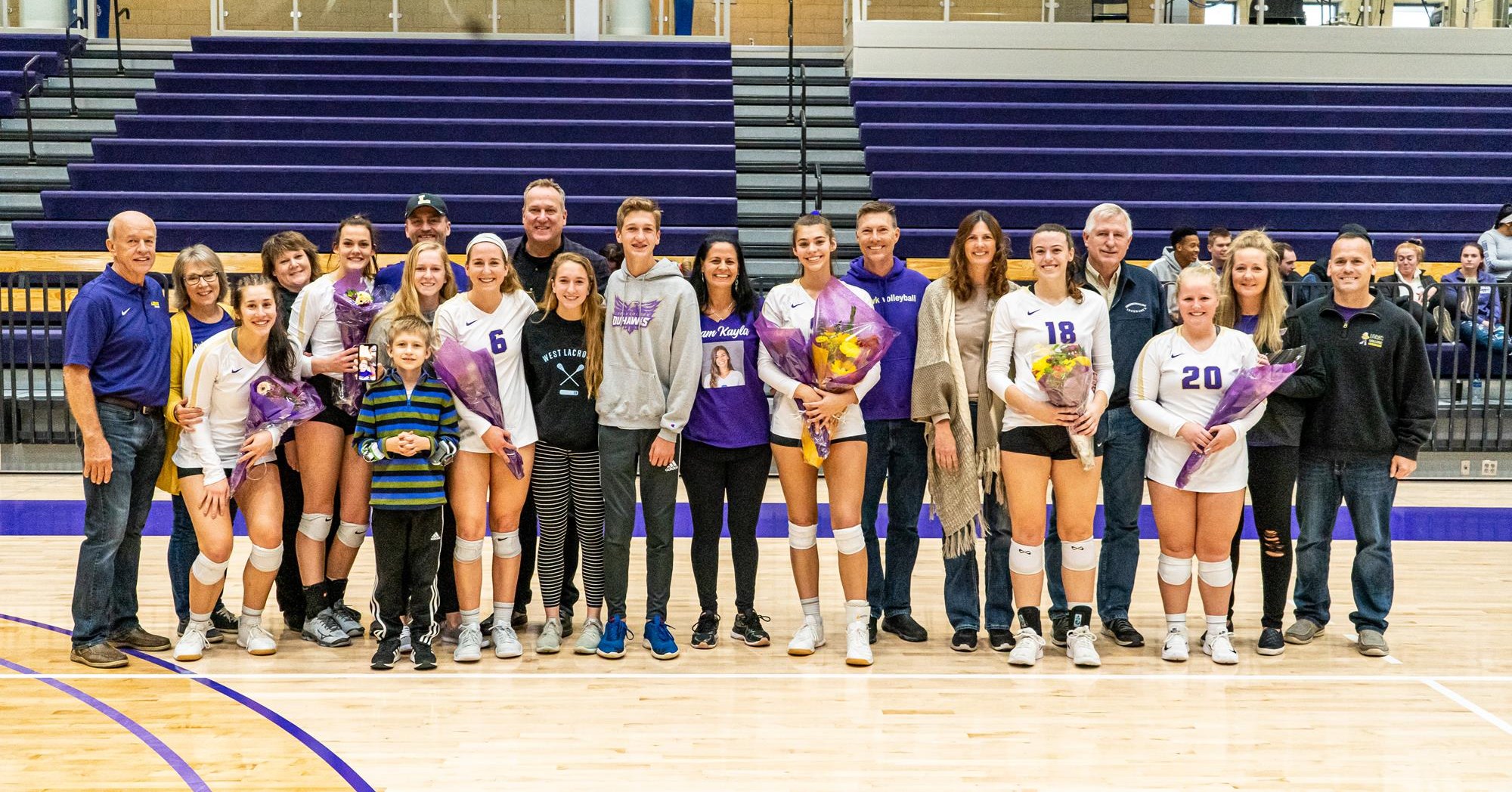 Duhawks Celebrate Seniors with Win Against Central - Loras College ...