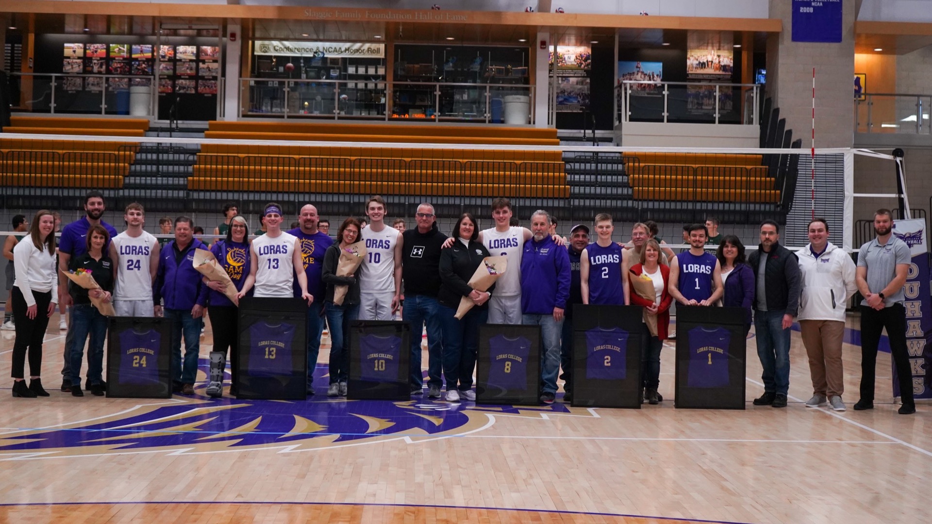(RV) Men’s Volleyball Seniors Help Duhawks Roll Titans 3-0 - Loras ...