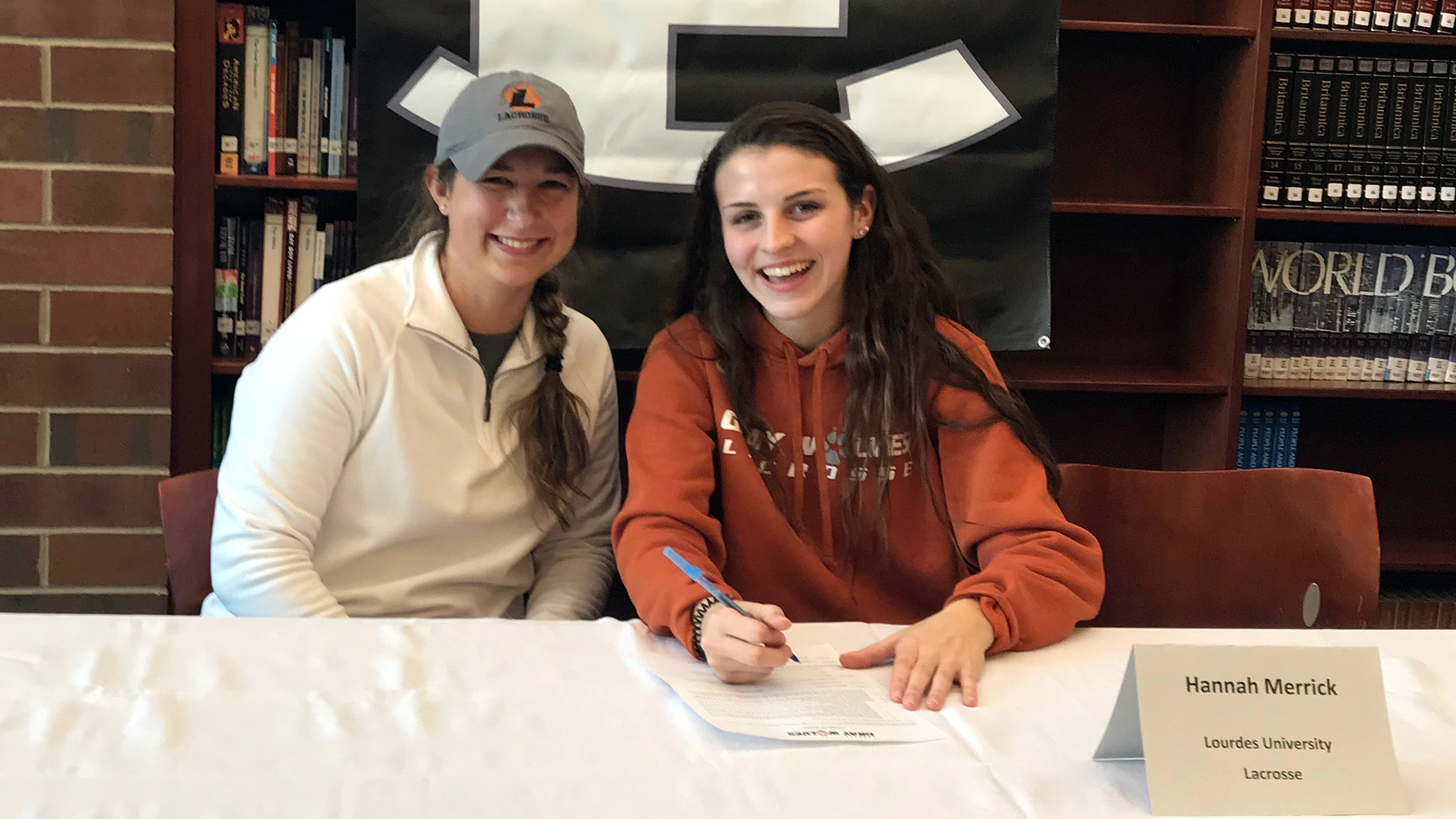 Hannah Merrick Signs to Play Lacrosse at Lourdes - Lourdes University ...