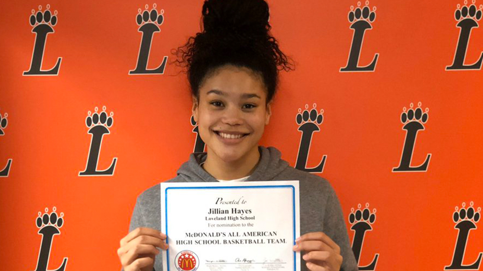 Jillian Hayes Nominated to McDonald's All-American Team - Loveland ...