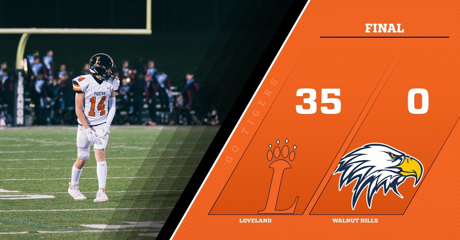 Loveland 35—Walnut Hills 0 - Loveland Tigers Athletics