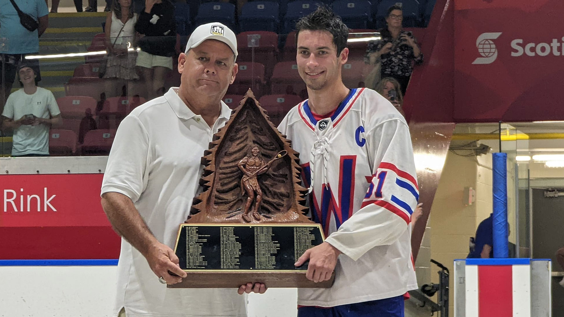 Poitras Named MVP Of OJLL Junior ‘A’ Finals - Loyola University ...