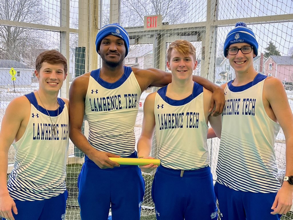 Men's DMR Takes First - Lawrence Technological University