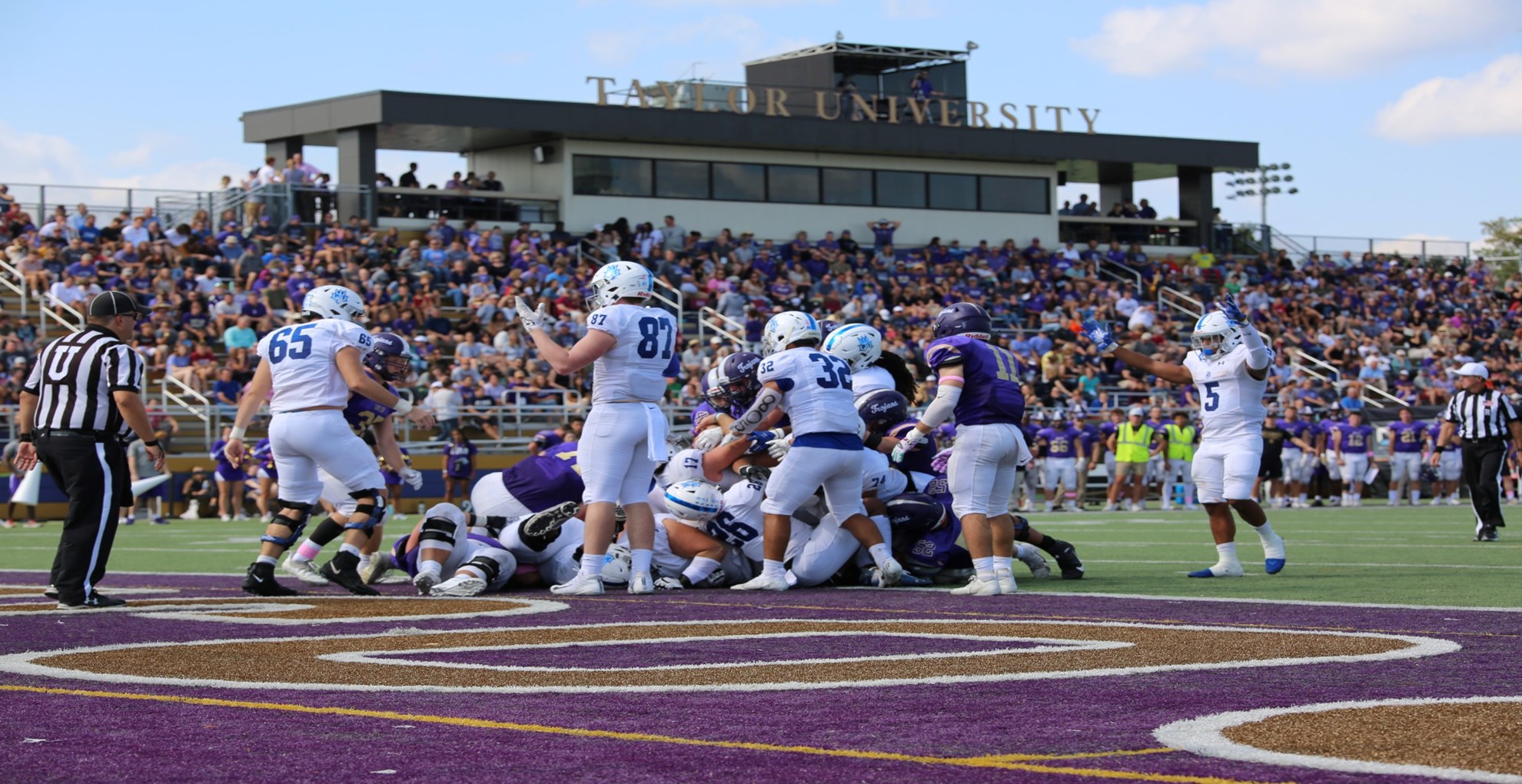 Blue Devils Stumble in Second Half, Fall 27-12 to Taylor - Lawrence ...