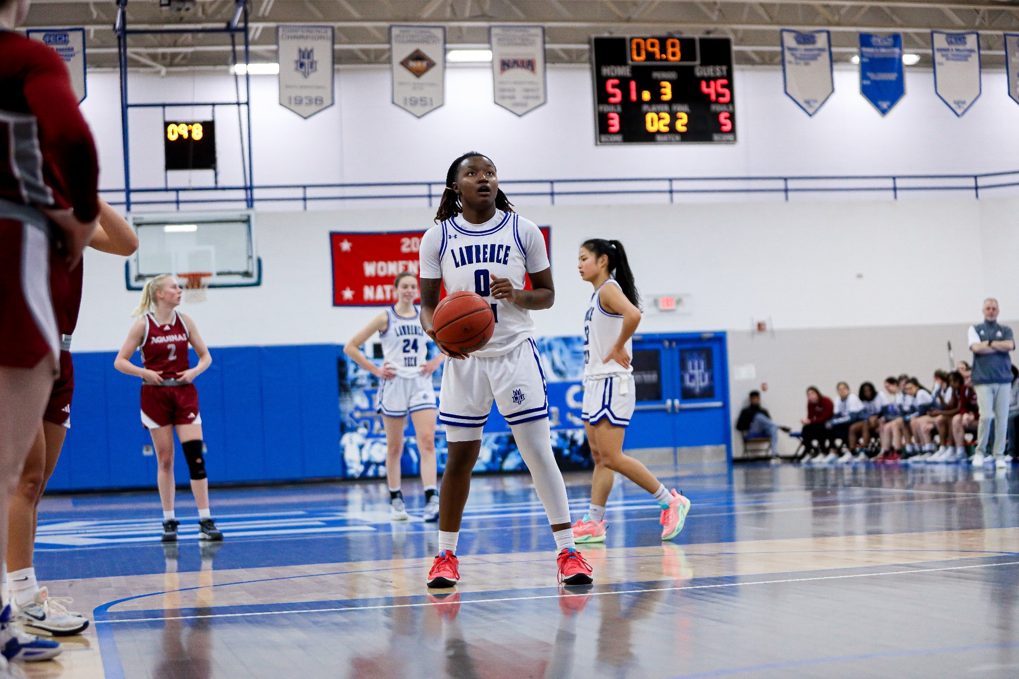 Visiting Warriors Pull Away from Women's Basketball in the Second Half ...