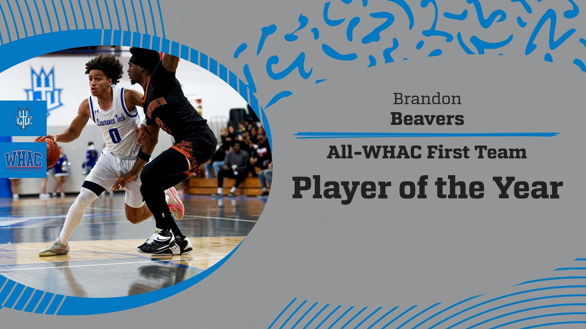 Brandon Beavers - 2023-24 - Men's Basketball - Lawrence Technological ...