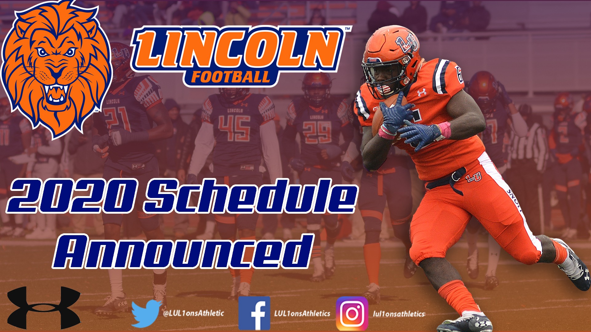 Lincoln Announces Their 2020 Football Schedule - Lincoln University ...