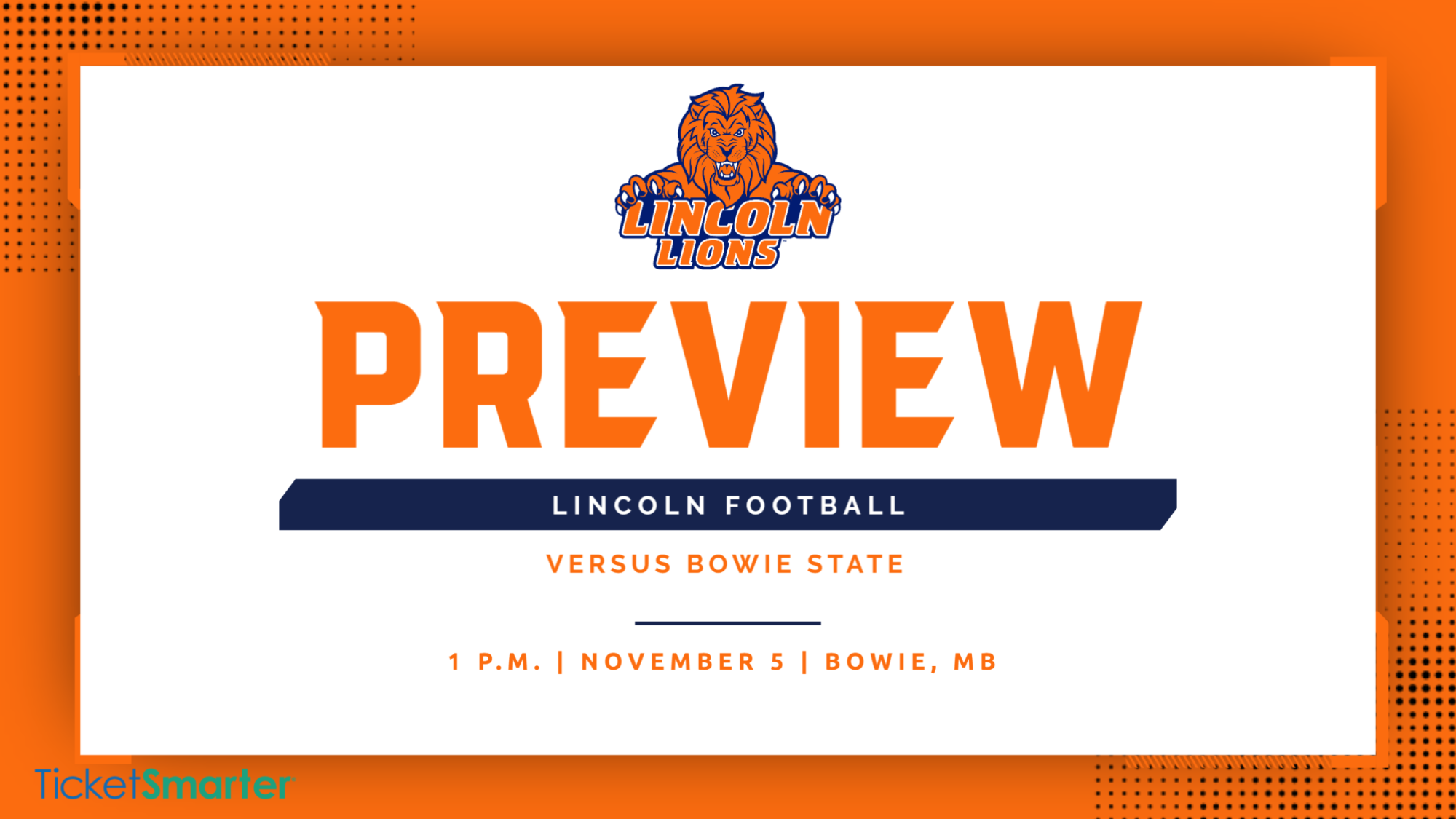 PREVIEW: Bowie State - Lincoln University Athletics