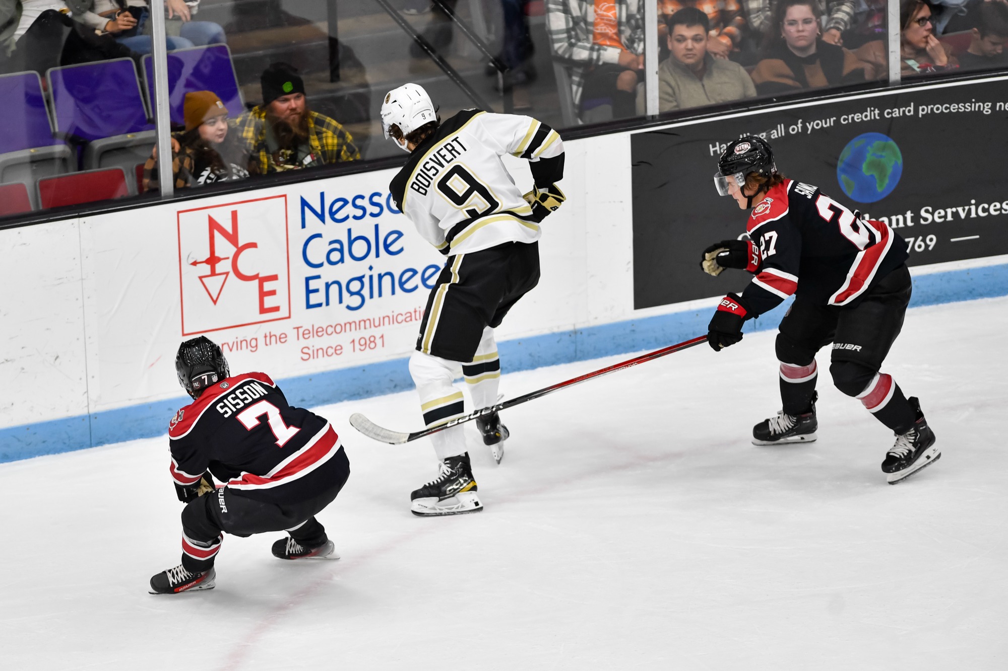 Sacha Boisvert - 2023-24 - Men's Ice Hockey - Muskegon Lumberjacks