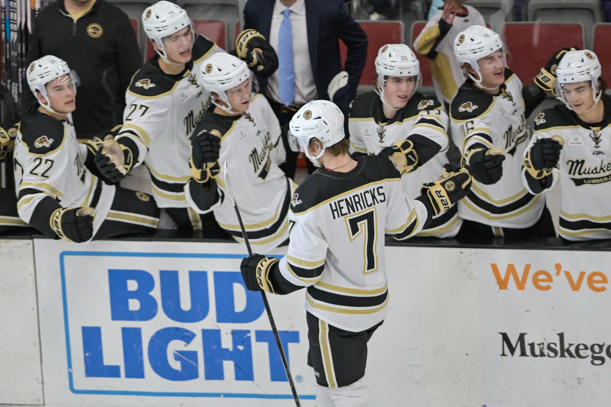 Ty Henricks - 2023-24 - Men's Ice Hockey - Muskegon Lumberjacks