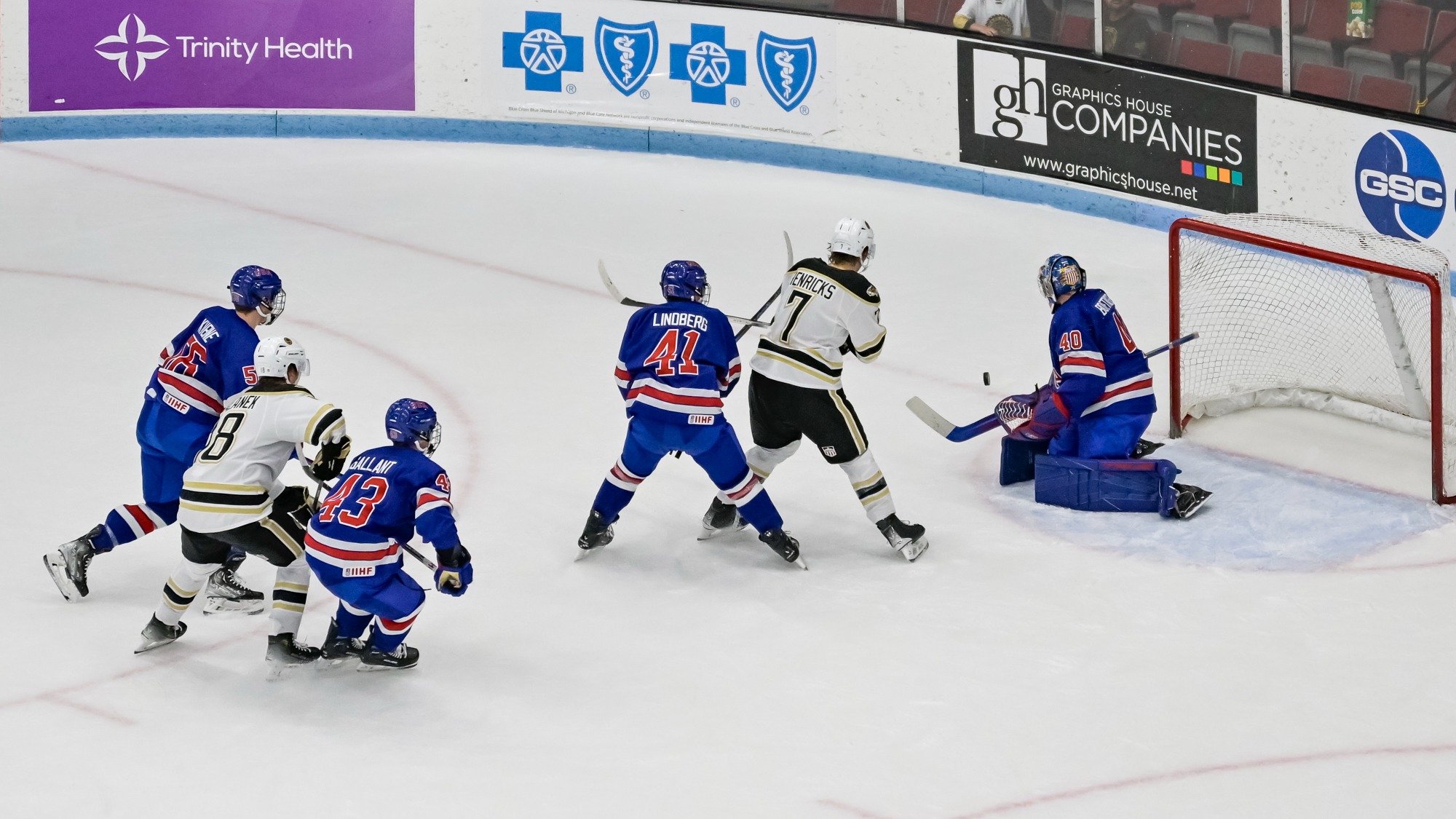 Ty Henricks - 2023-24 - Men's Ice Hockey - Muskegon Lumberjacks