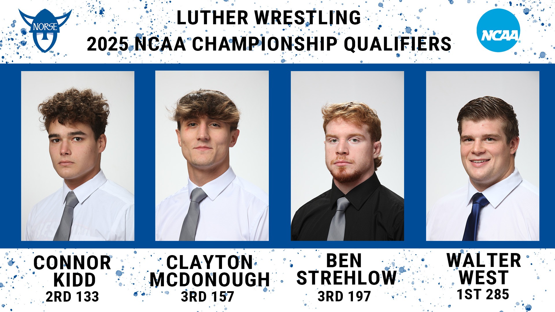 Clayton McDonough (157) and Connor Kidd (133) Earn All-American Honors ...