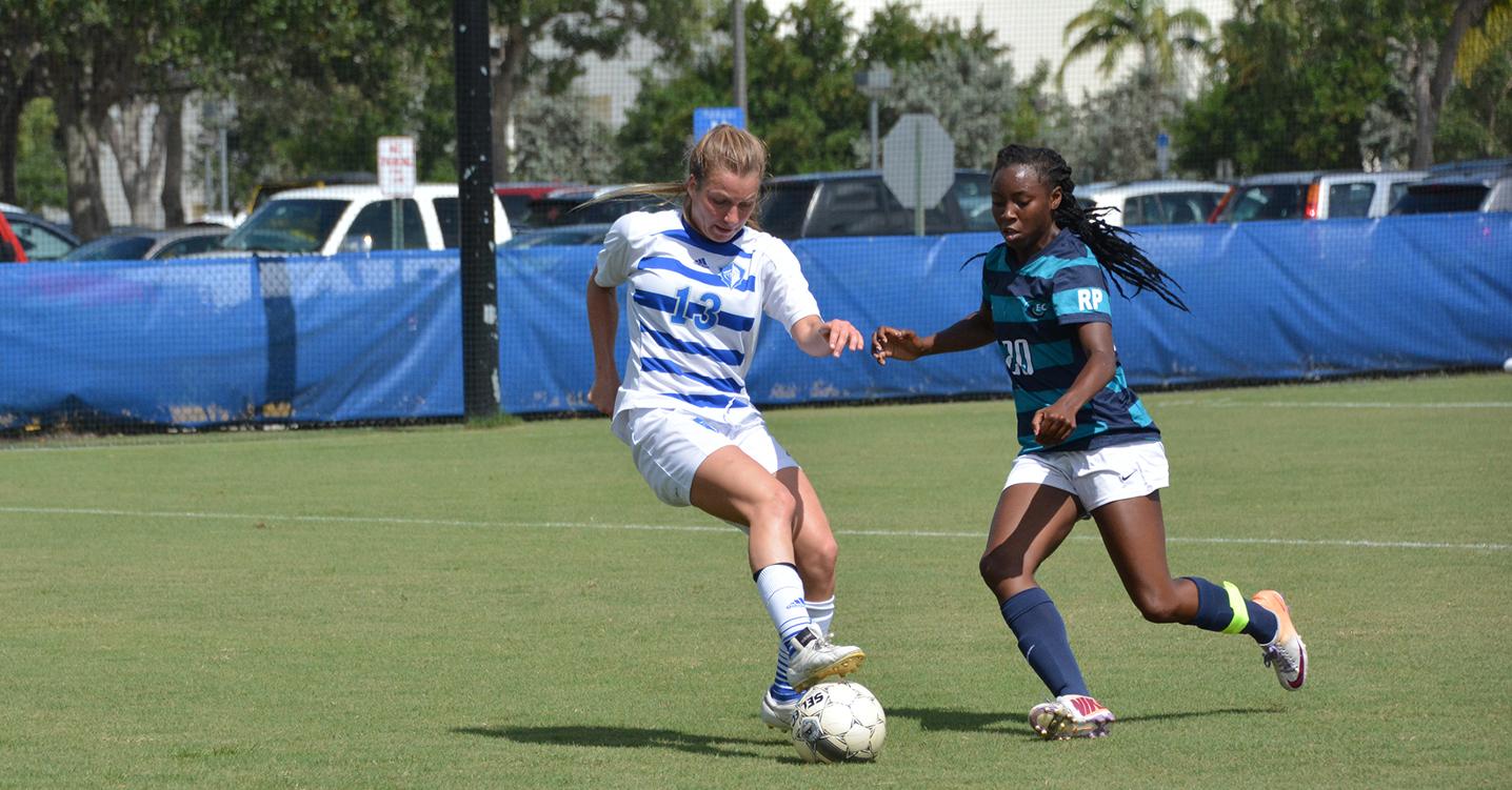 Duerr's Two Goals Leads Women's Soccer Past Eckerd - Lynn University