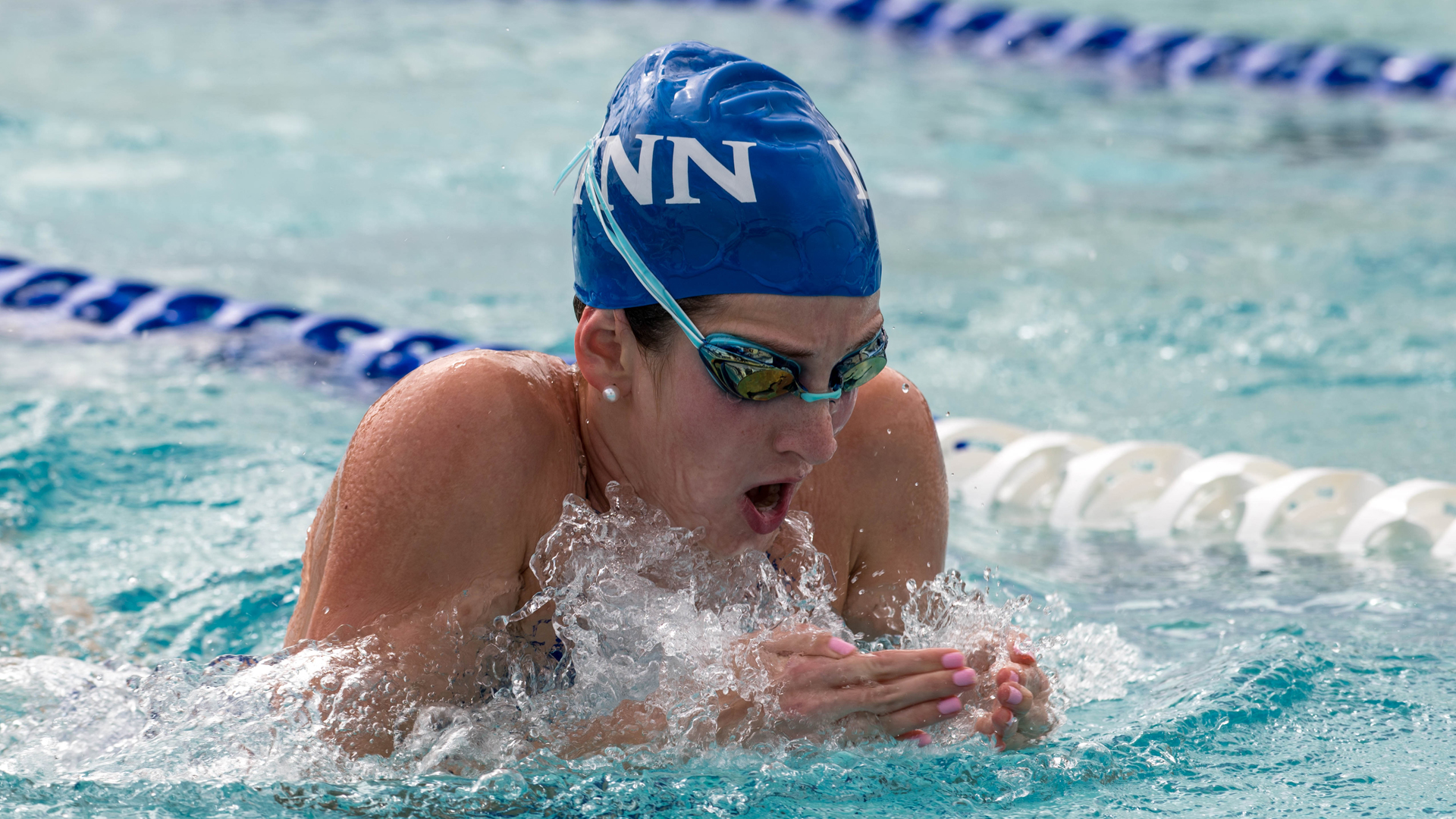 Lynn swimming caps FIU Classic - Lynn University